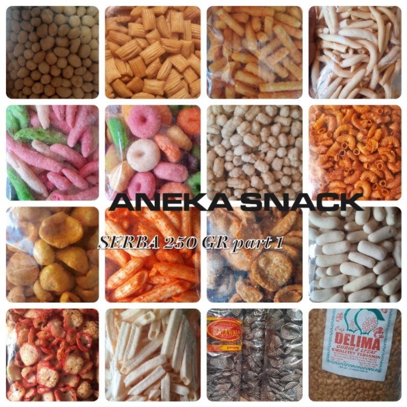 Jual aneka snack 250gr(NABIL SNACK) | Shopee Indonesia