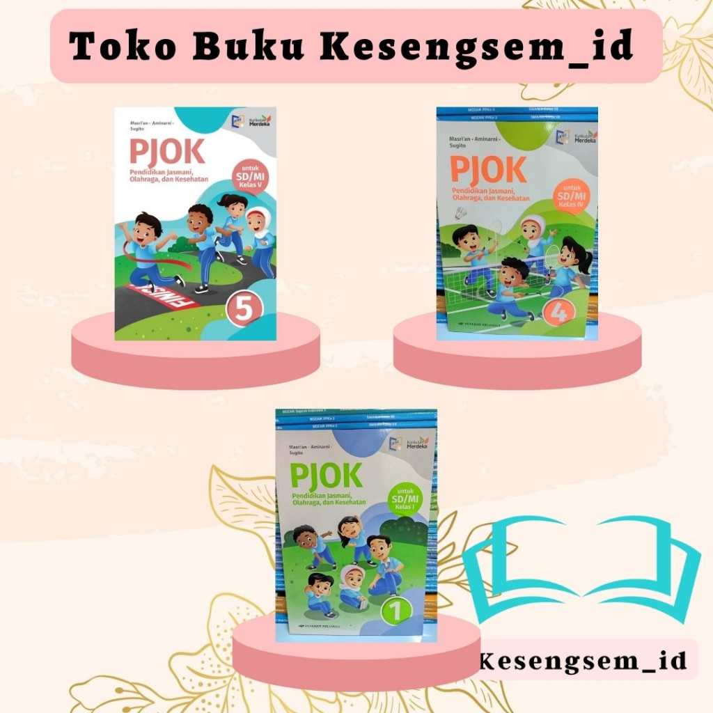 Jual Buku PJOK Kelas 1, 2, 3, 4, 5, 6 SD/MI Kurikulum Merdeka - Erlangga | Shopee Indonesia