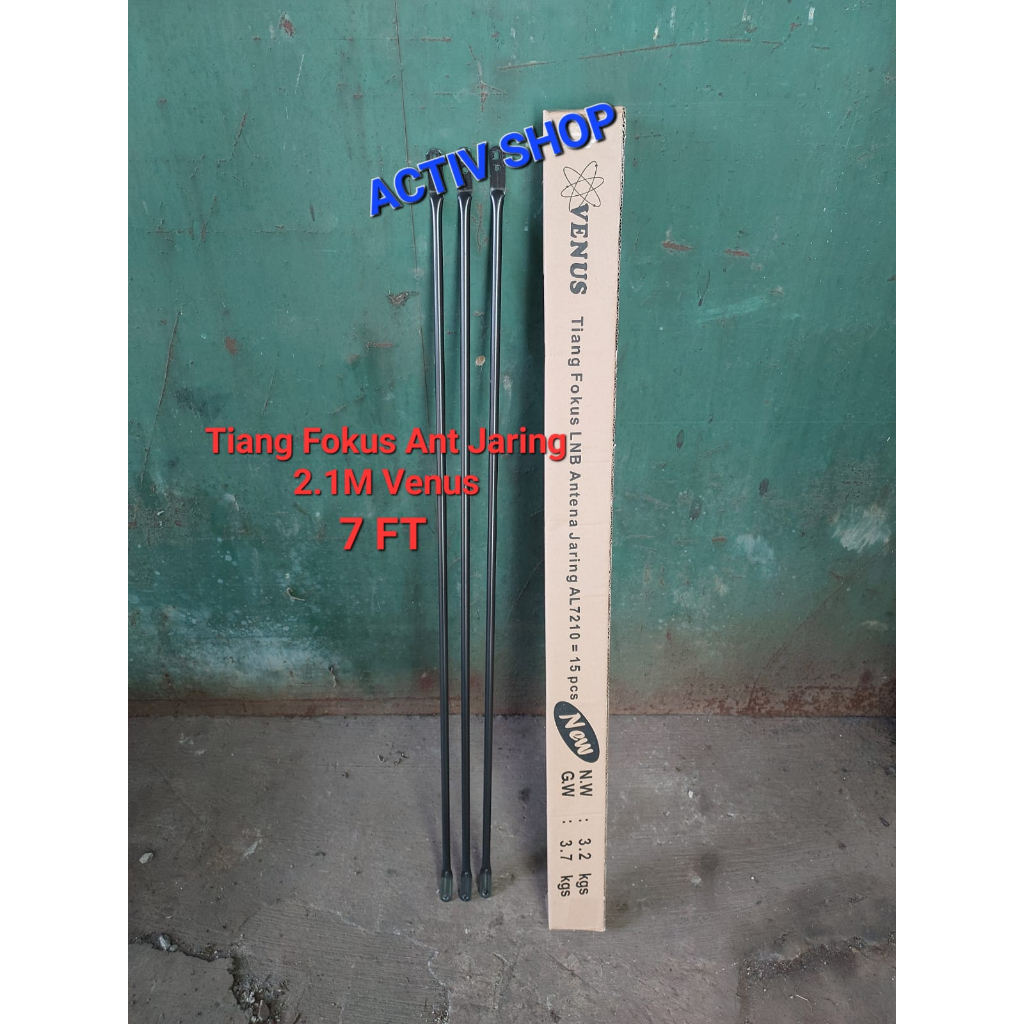 Jual Tiang Fokus Parabola Jaring 7 Feet Antena Mesh Venus | Shopee ...