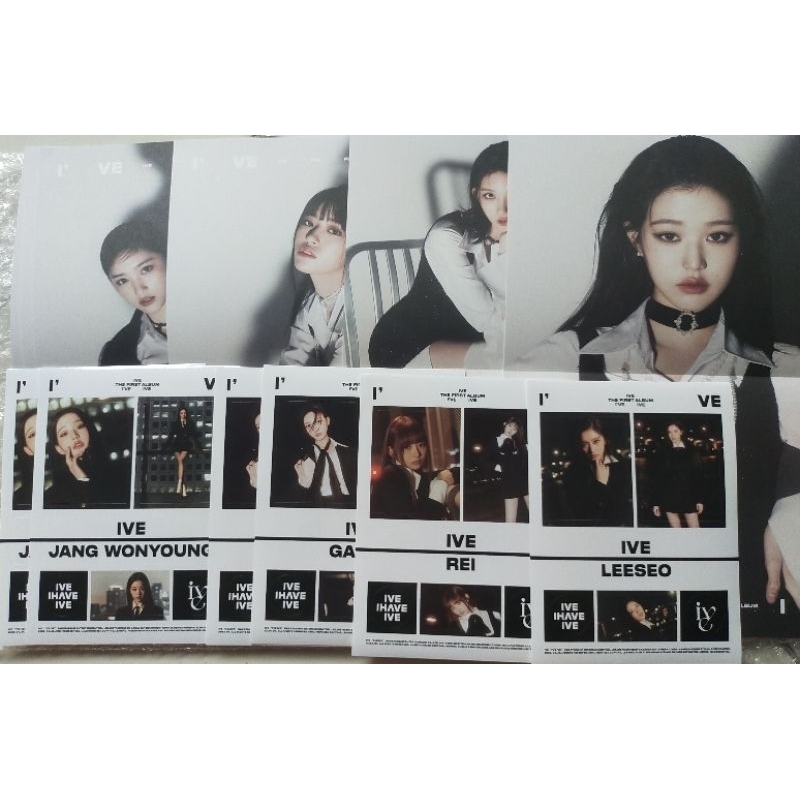 Jual Album Ive i've film photo sticker folded poster Wonyoung Gaeul Liz Yujin Leeseo Rei ...