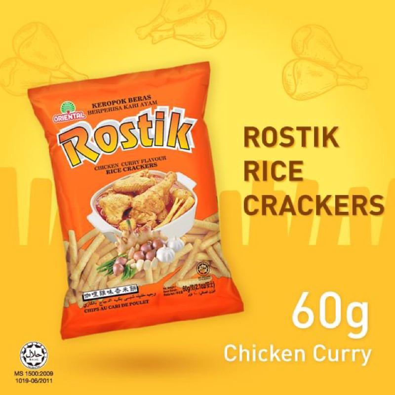 Jual Oriental Snack Super Ring Rota Green Pea Rostik Chicken Ring 60g ...
