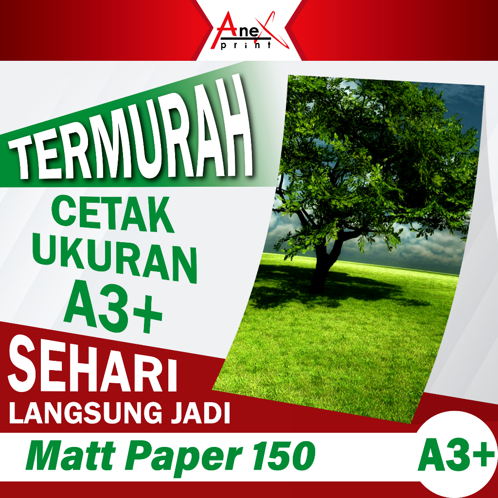 Jual CETAK A3+ MURAH / PRINT A3+ 1 SISI DAN 2 SISI / KERTAS HVS ...