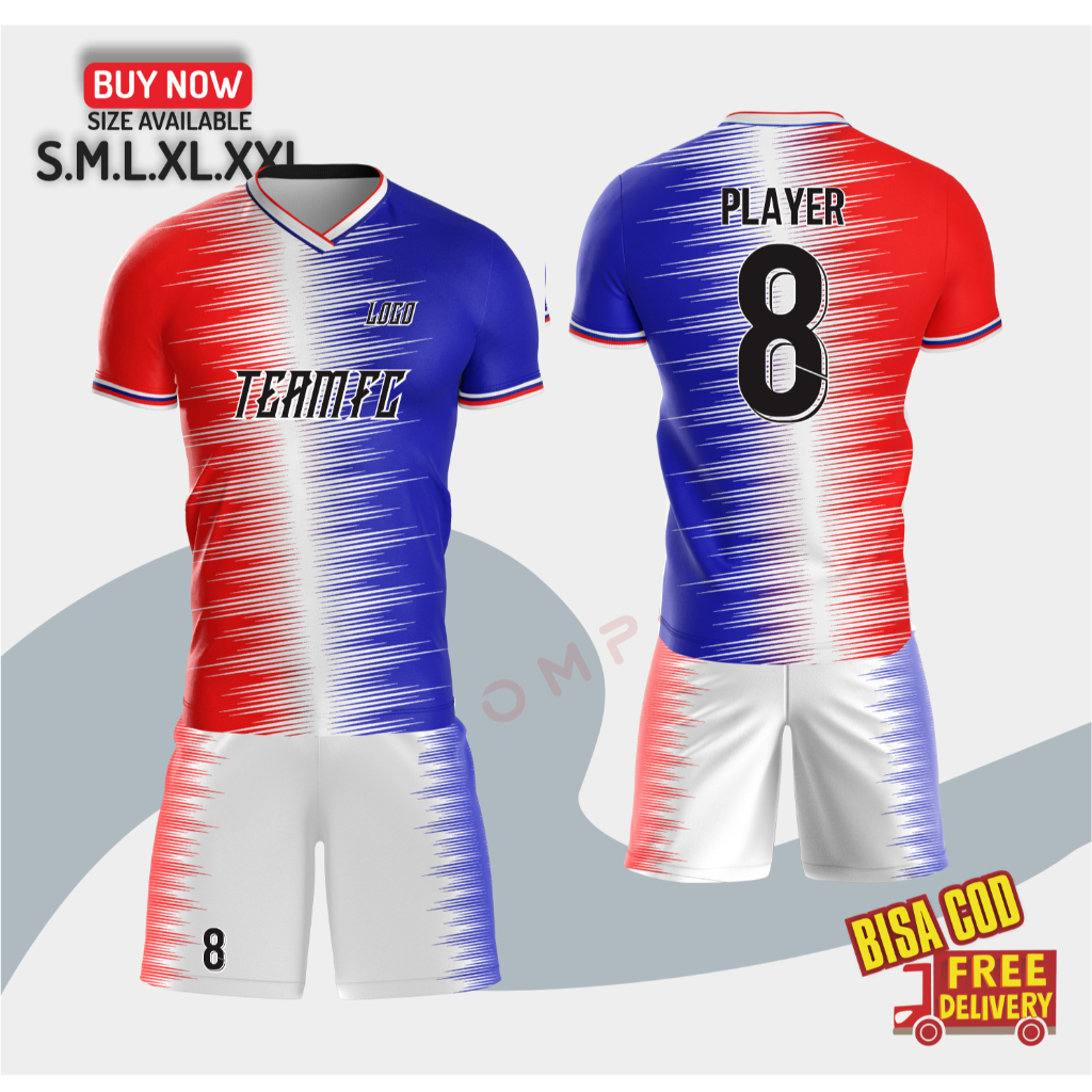 Jual JERSI/JERSY/JERSEY PRINTING BOLA BAJU JERSEY FUTSAL JERSEY ...