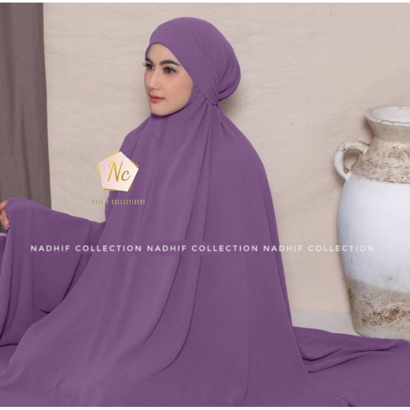 Jual NADHIF - Mukena Dewasa Crinkle 3in1 Amira By Nadhif Collection ...