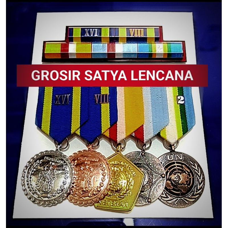 Jual SATYA LENCANA UN MEDAL 16 8 VETERAN UN BHAKTI BUANA UN MEDAL PDH DAN PDU SATU PAKET PAKAI ...