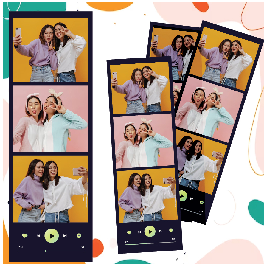 Jual [Photostrip Unik] Cetak Foto Custom Photostrip - Custom Request ...