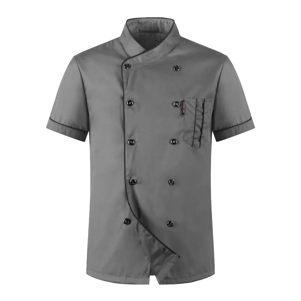 Jual Seragam Chef Baju Koki Baju Chef Kejema Chef Lengan Pendek ...
