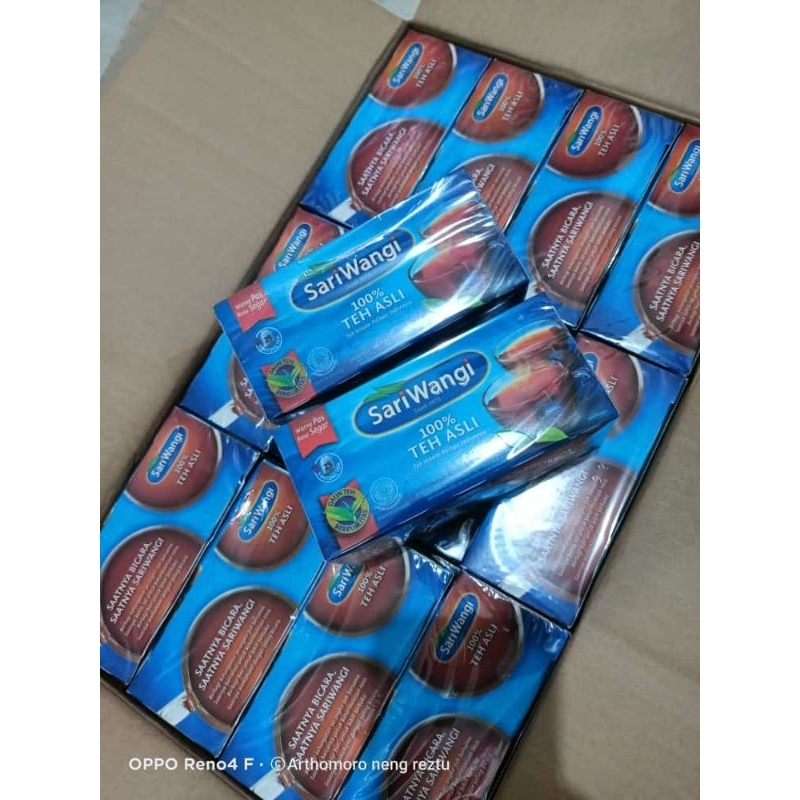 Jual sariwangi 25 kantong/teh sariwangi/ teh celup sariwangi isi 25 ...