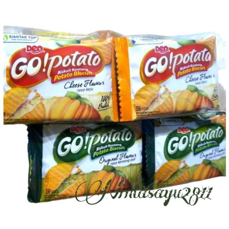 Jual Snack Go Potato 1 renceng isi 10pcs | Shopee Indonesia