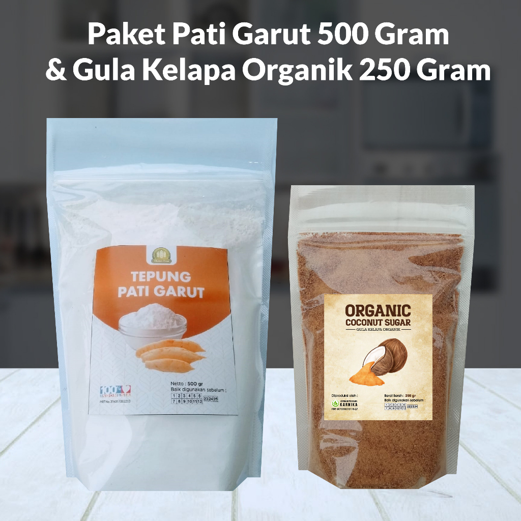 Jual Paket Pati Asam Lambung/Tepung Garut Irut 500gr & Gula Semut ...
