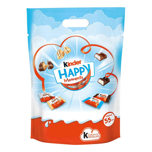 Jual Coklat KINDER Happy Moments Mini MIx 338gram isi 55pcs Cokelat ...