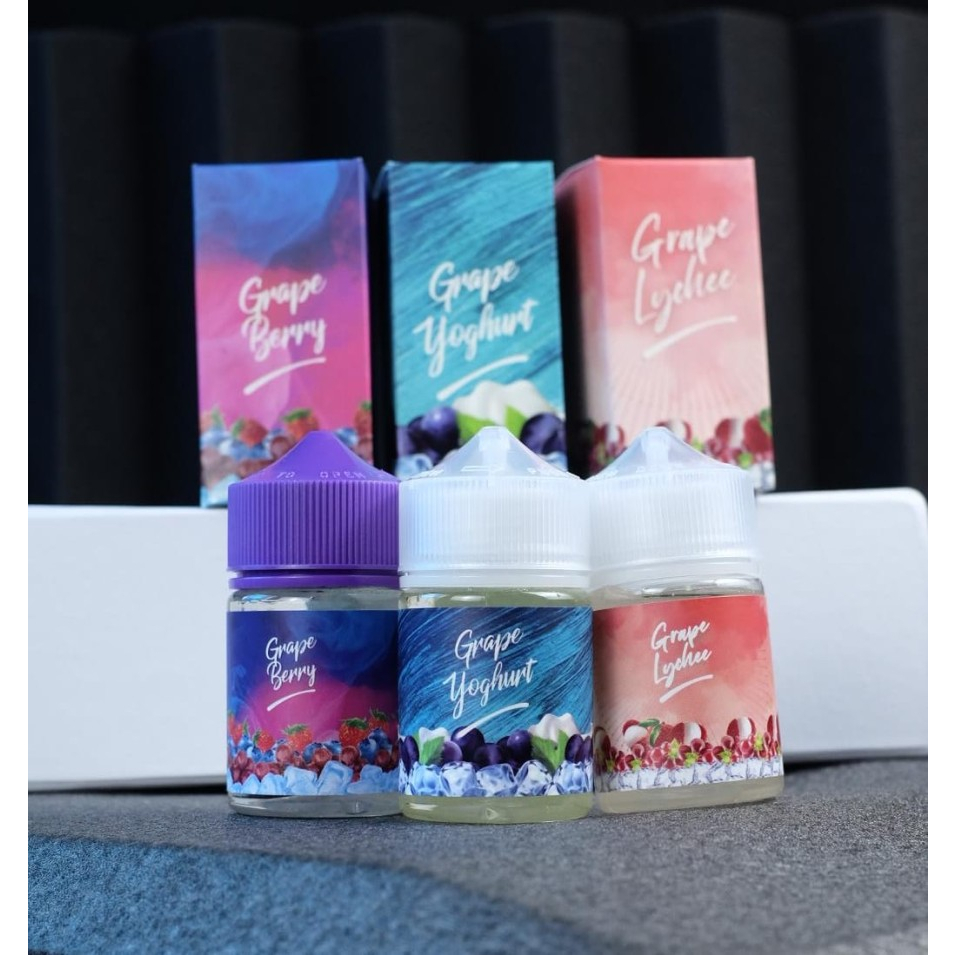 Jual LIQUID GRAPE 60ML 3MG FREEBASE SERIES GRAPE BERRY - MANGO ...