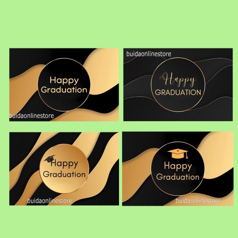 Jual Kartu Ucapan Happy Graduation Selamat Hari Kelulusan Wisuda ...