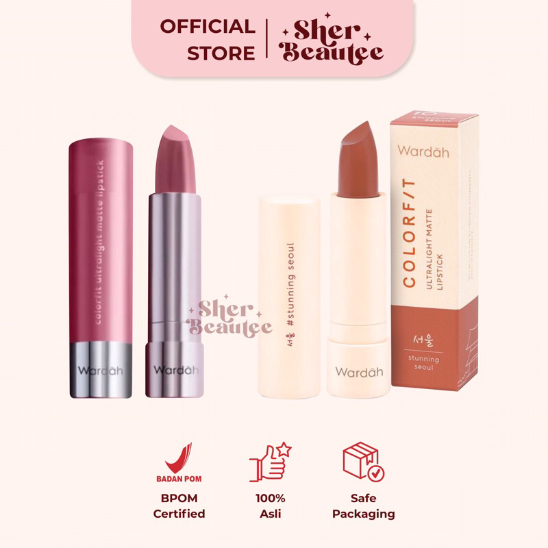 Jual Wardah Colorfit Ultralight Matte Lipstick 4g | Shopee Indonesia