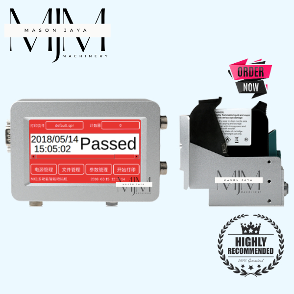 Jual Mesin Coding Cetak Kadaluarsa Inkjet Printer Meenjet MX-1 | Shopee ...