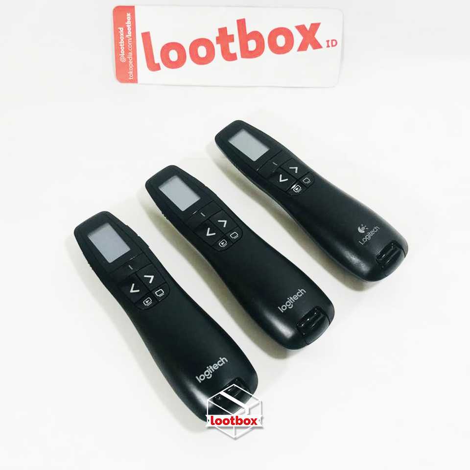 Jual Pointer Presenter Wireless Logitech r800 Laser [SECOND] | Shopee ...