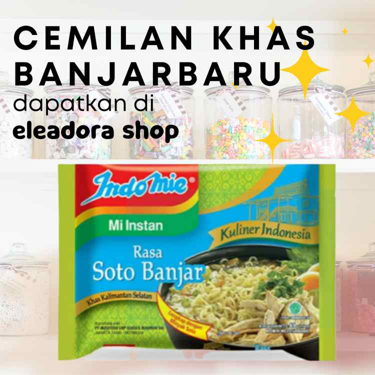 Jual Indomie Rasa Soto Banjar - Mie Instan Khas Kalimantan Selatan ...
