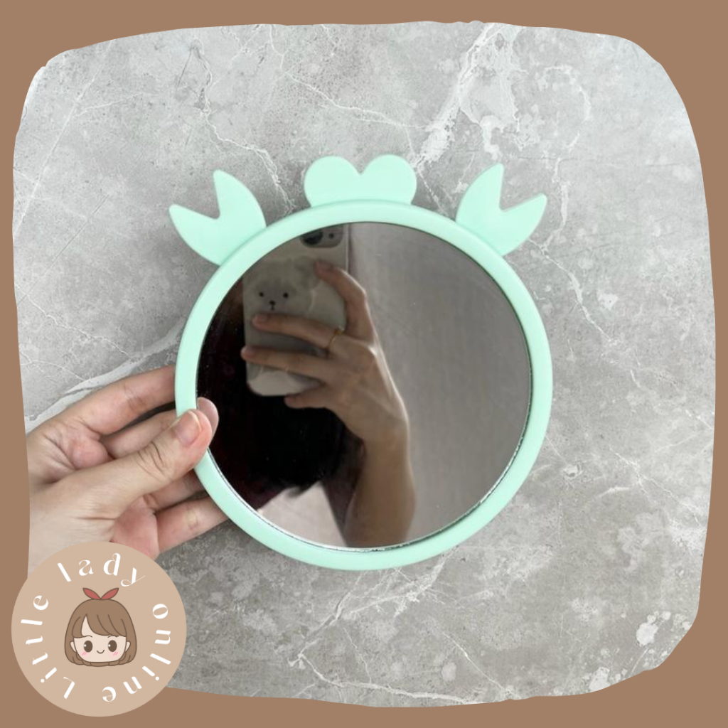 Jual Cermin Duduk Crab Kaca Make Up Cermin Karakter Mirror Make Up Kaca ...