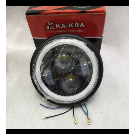 Jual lampu daymaker angel eye lis putih ukuran 575 inch | Shopee Indonesia