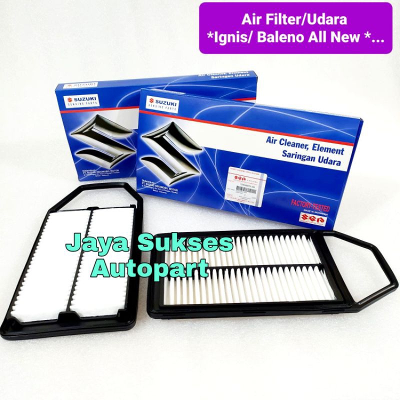 Jual Air Filter Saringan Udara Suzuki Ignis Baleno all New Original ...