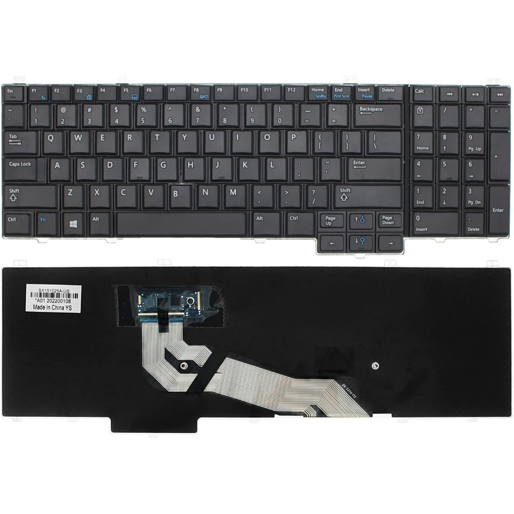 Jual Keyboard Dell Latitude E5540 15-5000 H93Y8 NSK-LEBUC 04RNXY ...