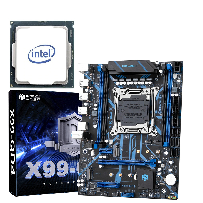 Jual Paket Intel Xeon 4 Cores E5-2623-V3 + Motherboard X99 LGA 2011-3 ...