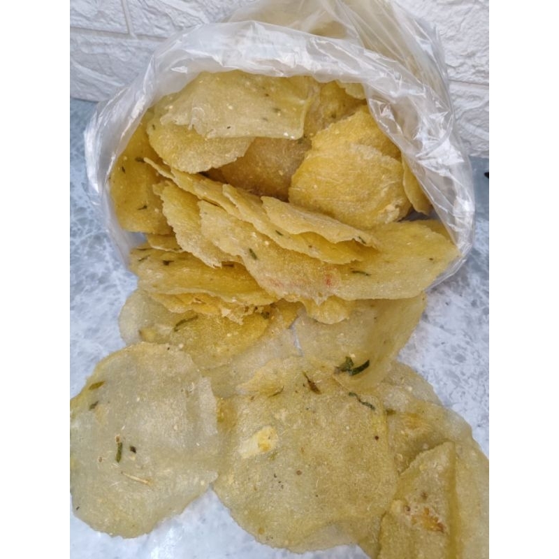 Jual KRECEK SAMILER ~ KRUPUK SAMILER MENTAH 1 KG | Shopee Indonesia