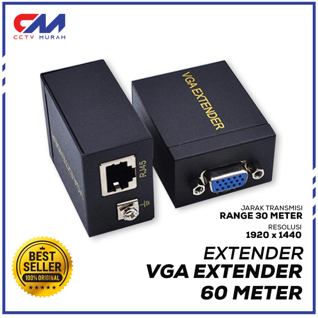 Jual VGA EXTENDER 60M | Shopee Indonesia