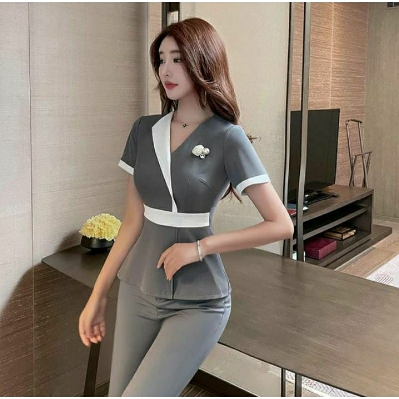 Jual Seragam kerja wanita SPG Klinik kecantikan Perhotelan Perawat dll ...