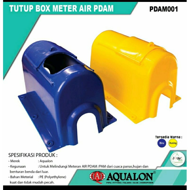 Jual TUTUP BOX METERAN AIR /BOX WATER METER PDAM-PAM AQUALON | Shopee ...