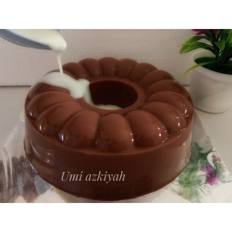 Jual Puding coklat clasic 20cm, Free Vla | Shopee Indonesia