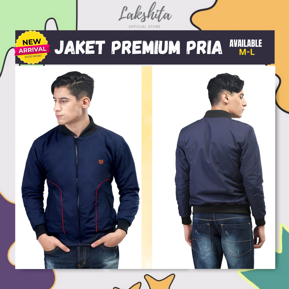 Jual INFICLO Jaket Bomber Varsity Pria Kekinian Jacket Boomber Cowok ...