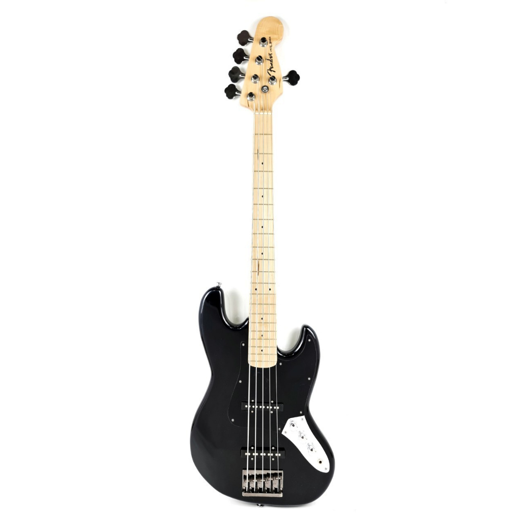 Jual Bass Elektrik Merk Fender Model Jazz Bass Senar 5 Warna Hitam ...