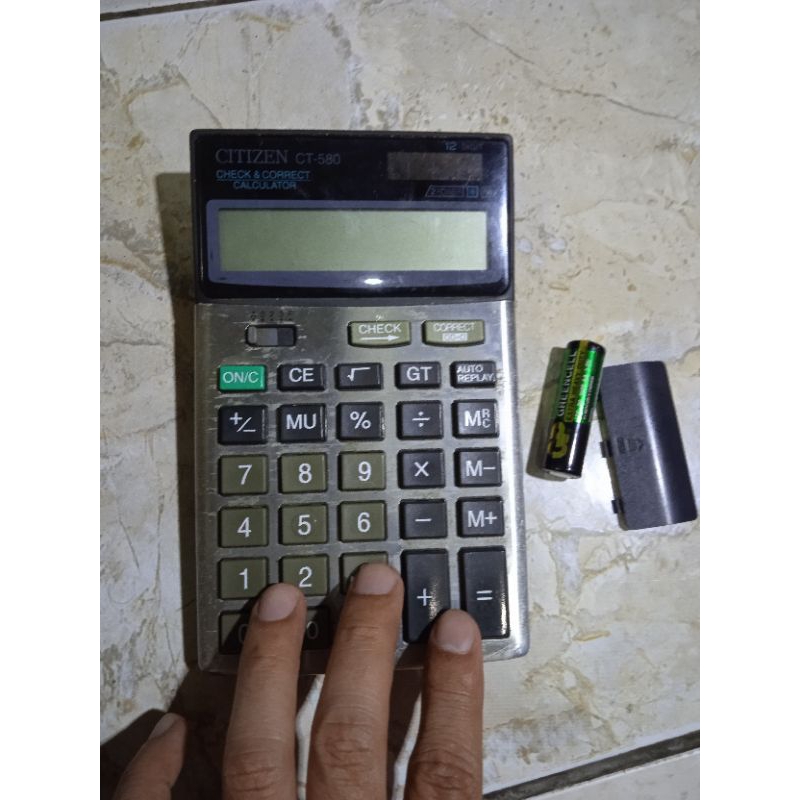 Jual kalkulator warung bekas kalkulator citizen | Shopee Indonesia