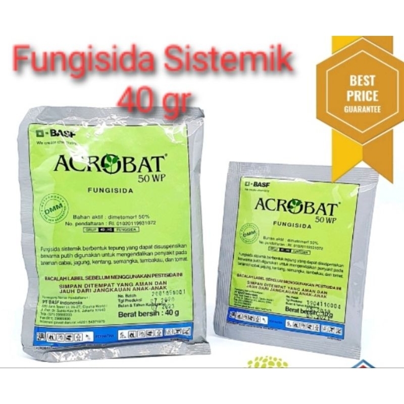 Jual Fungisida Acrobat 50 WP (40 Gr) Untuk Busuk Daun | Shopee Indonesia
