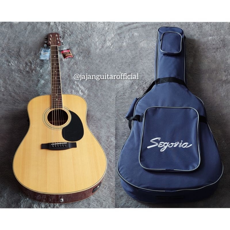 Jual Gitar Segovia D07 GN Original Akustik Elektrik Include Gigbag & Strap - Gitar Segovia ...