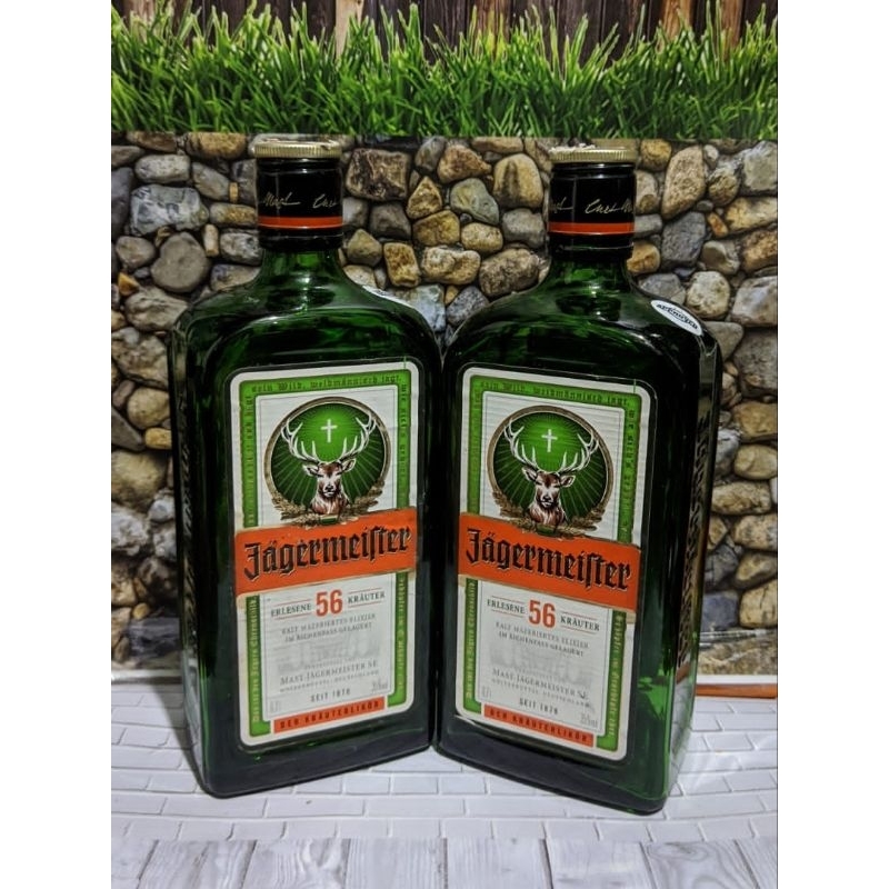 Jual botol bekas minuman keras miras jeger meirter botol antim botol ...