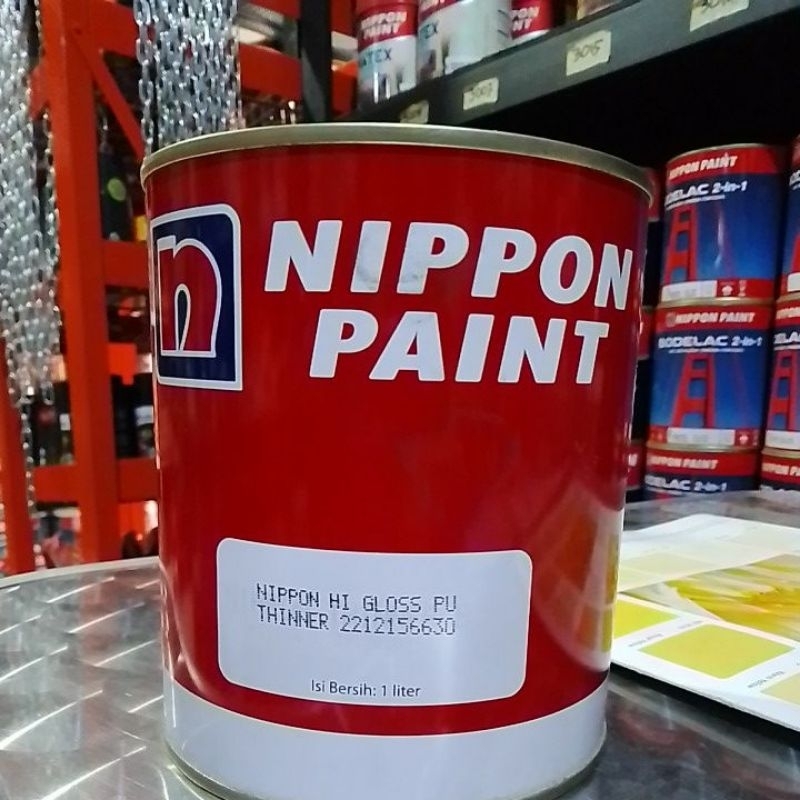 Jual Thinner hi gloss 1L Nippon Paint | Shopee Indonesia