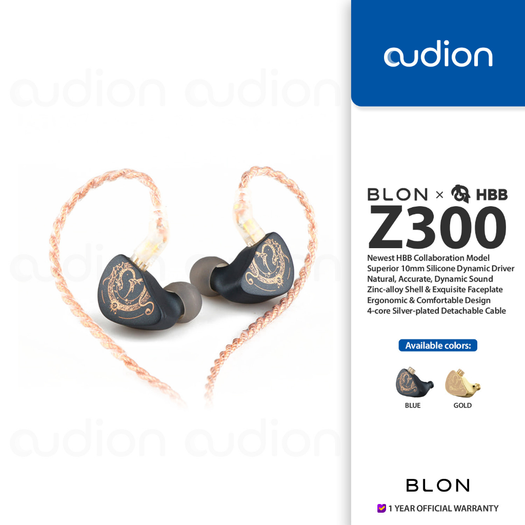 Jual BLON X HBB(BGGAR) Z300 10mm Silicone Dynamic Driver 2pin In-ear IEM | Shopee Indonesia