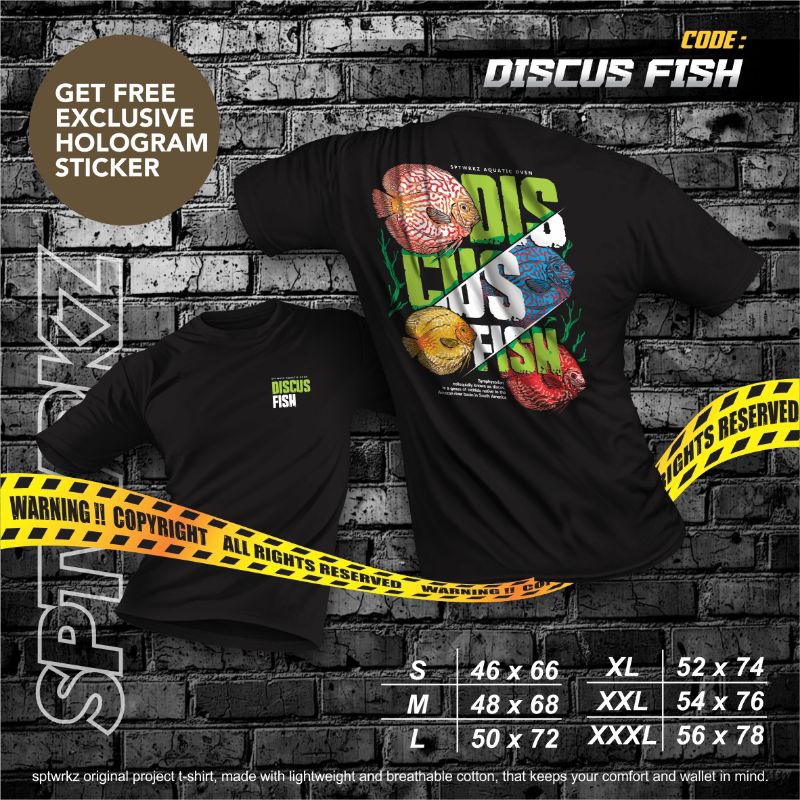 Jual Kaos Discus Fish | Shopee Indonesia