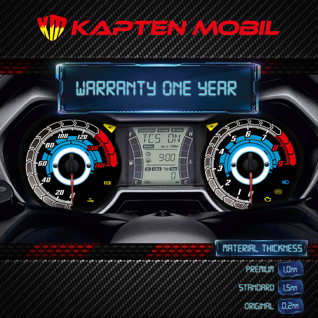Jual Custom Panel Speedometer Motor XMAX Speed Series | Shopee Indonesia