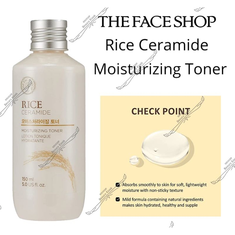 Jual The Face Shop Rice Ceramide Moisturizing Toner | Shopee Indonesia