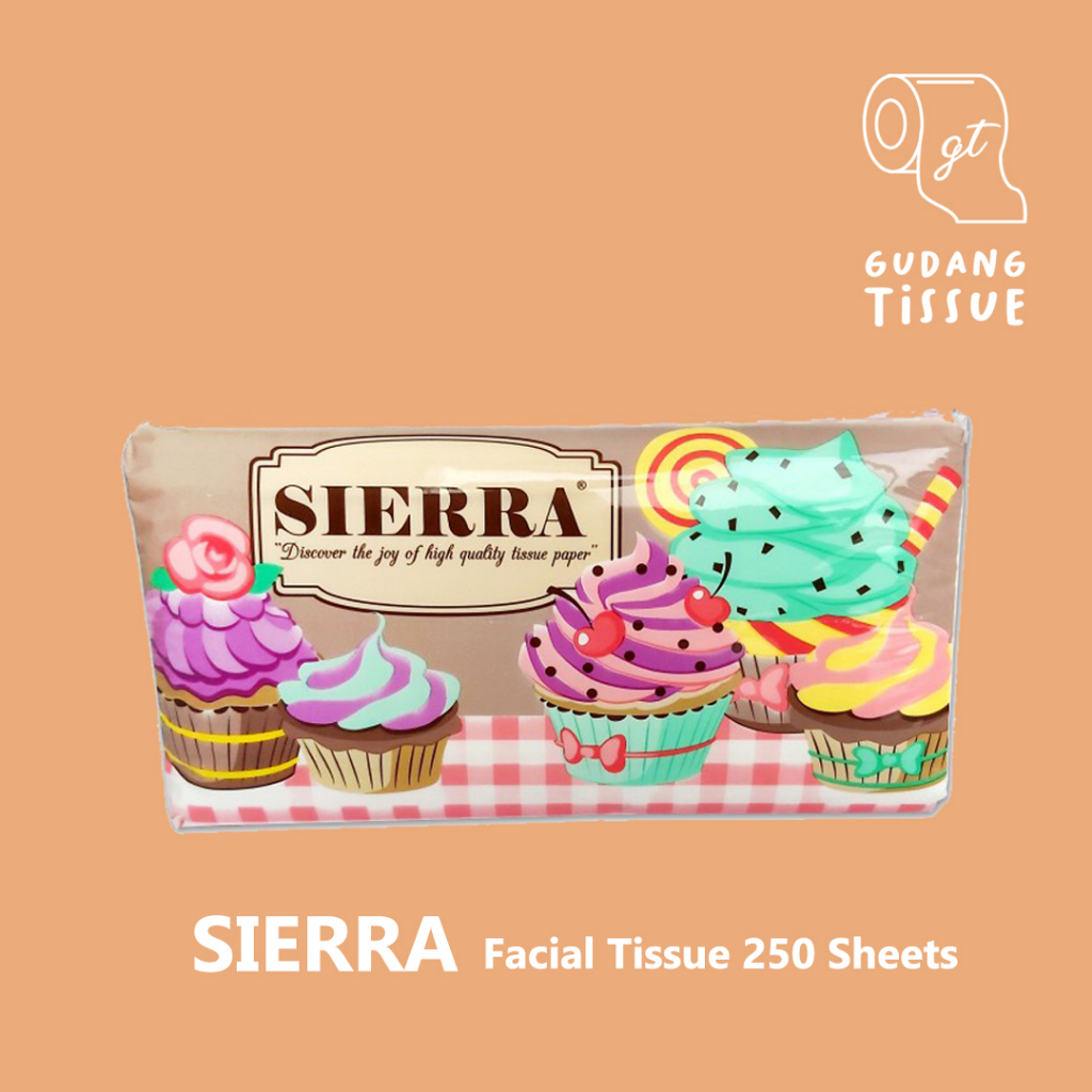 Jual Sierra Facial Tissue 250 Sheets | Shopee Indonesia