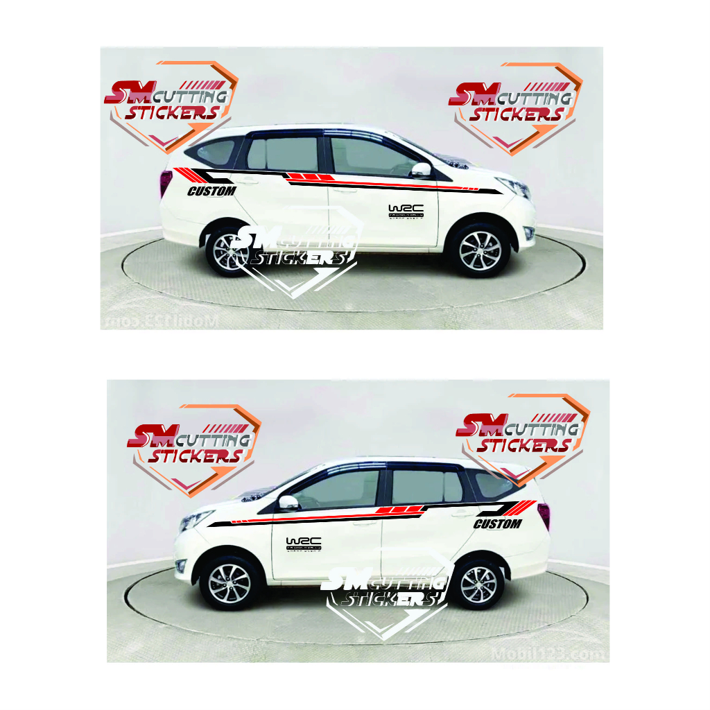Jual STICKER MOBIL STIKER MOBIL SIGRA TERBARU SETIKER MOBIL KEREN ...