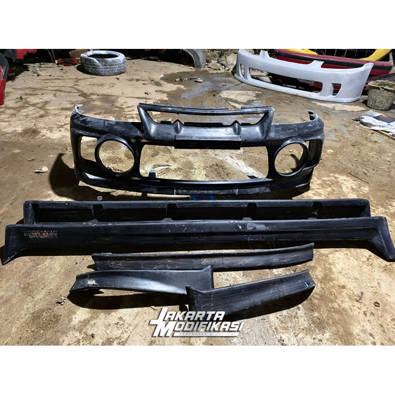 Jual Body kit Lancer Evolution IV Evo 4 GSR Like Original 100% | Shopee Indonesia