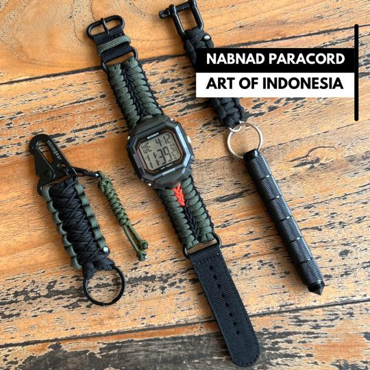 Jual Nabnad Strap Tali Jam Tangan Paracord Jam Eger N849 Balistic