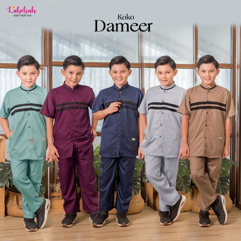 Jual KOKO ANAK SET CELANA DAMEER ORIGINAL LABEBAH | Shopee Indonesia