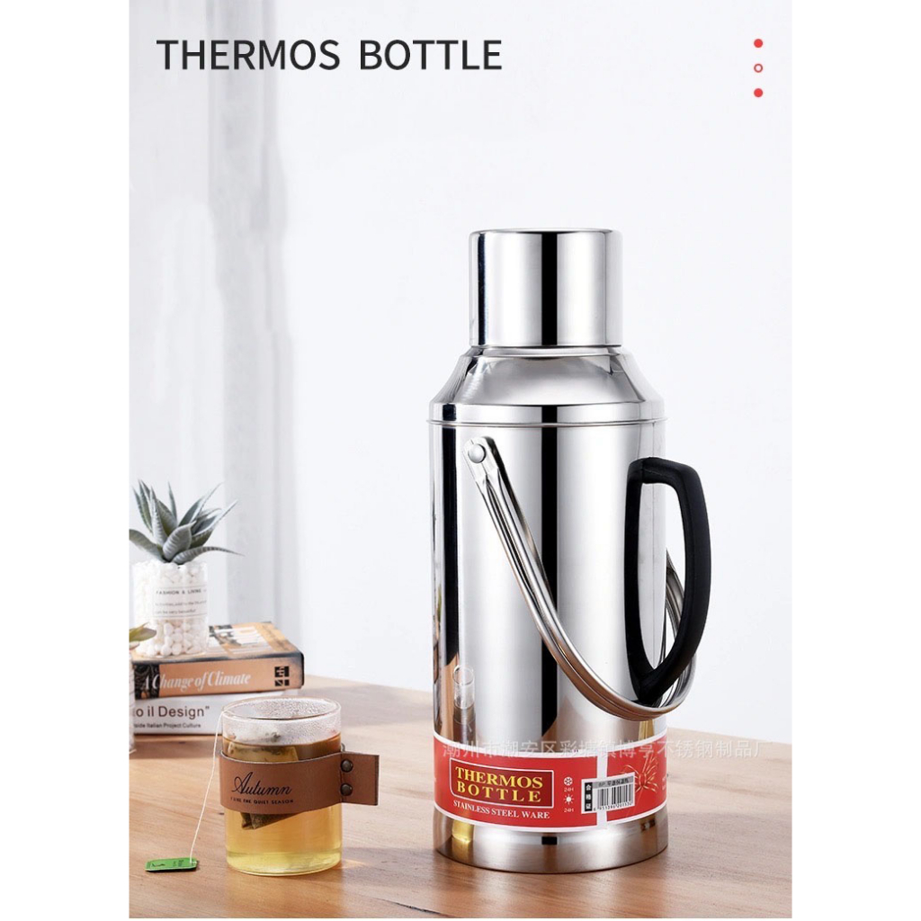 Jual 【ZEN】Termos Stainless Steel Anti Panas Tahan Lama / Termos Air ...