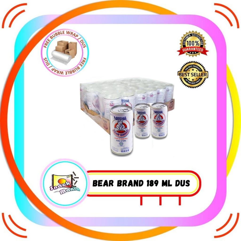 Jual NESTLE Susu Bear Brand Sterilized Milk 189 ml 30 pcs DUS KARTON | Shopee Indonesia
