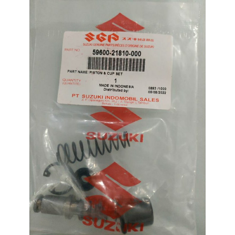 Jual Master Rem Kit Bagian atas piston cup Suzuki New Smash | Shopee ...
